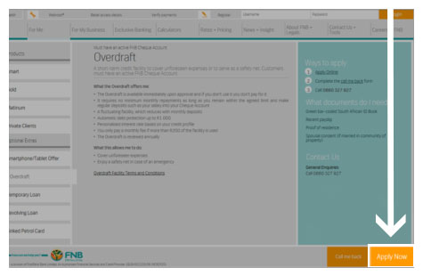 How to apply for an Overdraft - How To Demos - FNB